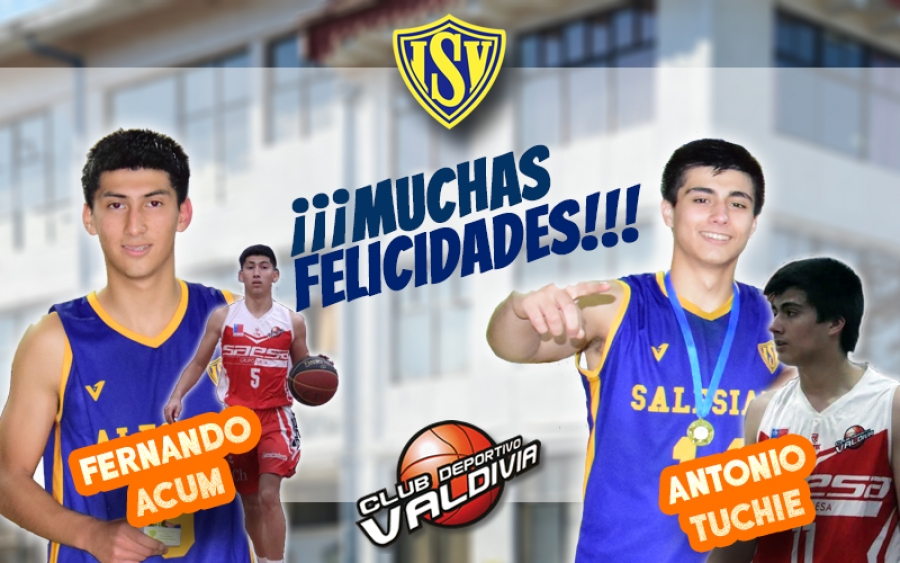 Antonio Tuchie y Fernando Acum integran el Plantel Adulto del CDV